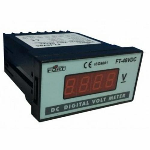 Jual Digital DC Voltmeter 1p Panel Meter max.600 VDC - 48x96 FT48-VDC ...