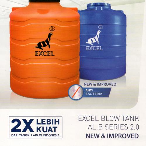 Jual tanki air excel AL.B 300 lt /500 lt/ 1.050 lt - Biru, 1050 - Kota ...