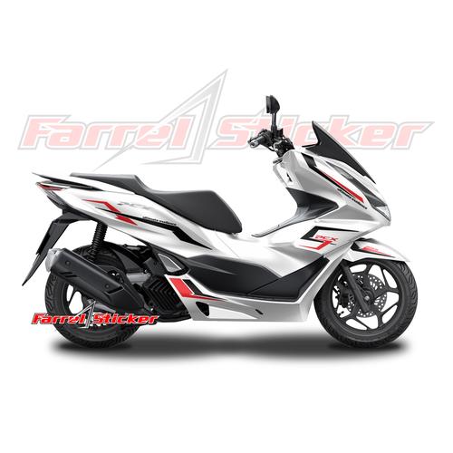 Jual stiker pcx sticker stripping PCX 160 putih ct 01 - Jakarta Timur ...