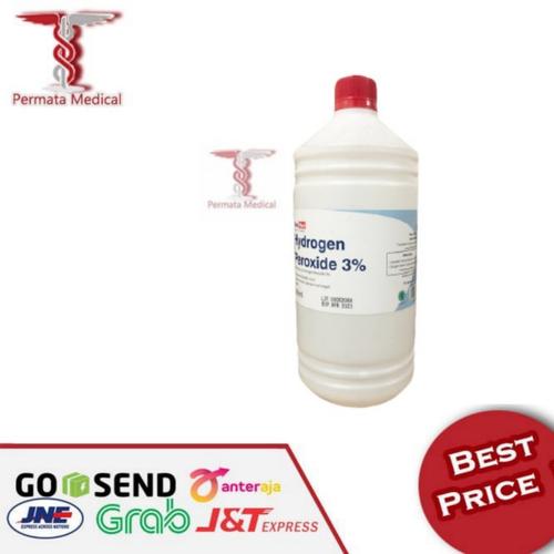 Jual Hydrogen Peroxide 3% H2O2 OneMed 800ml - Jakarta Timur - Permata ...