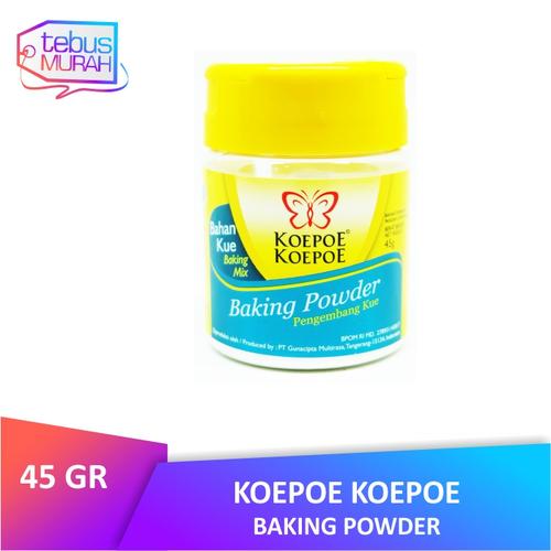 Jual Koepoe Koepoe Baking Powder 45 GR - Pengembang Kue Kupu Kupu ...