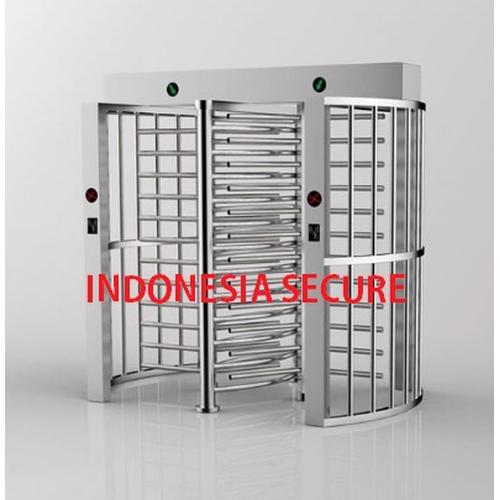 Jual Full Height Turnstile Pedestrian Gate Standard Iso 2channel - Kota