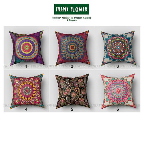 Jual Bantal Custom 30x30 - motif mandala Bantal empuk murah gift wisuda ...