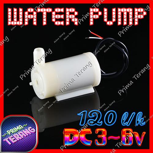 Jual Pompa Air Celup Mini 3V - 5V DC Arduino Water Pump Horizontal ...