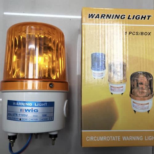 Jual Lampu rotary warning light 3 inch LTE-1103J buzzer DC24V - Jakarta ...
