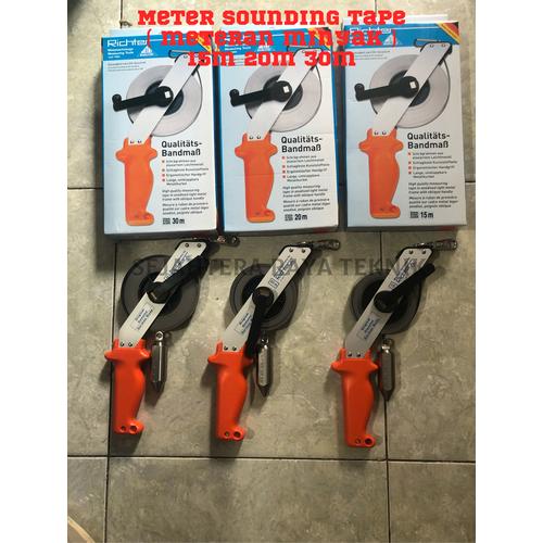 Jual Meter sounding tape RICTHER / meteran minyak MADE GERMANY 15m 20m ...