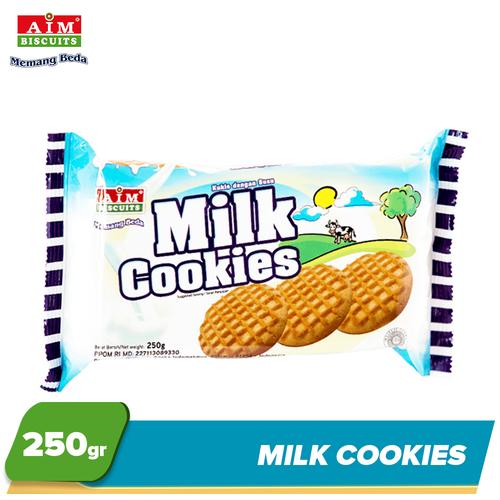 Promo AIM Milk Cookies 250g - Kab. Sidoarjo - AIM Biscuits Official ...