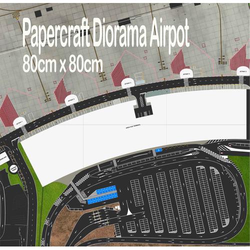 Jual Miniatur Airport - Terminal Airport - Jetways Airport Skala 400 ...