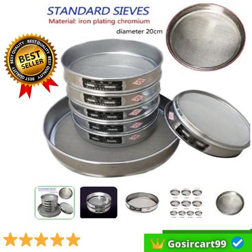 Jual Test Sieve Ayakan Mesh 100 Stainless Steel High Quality (150 um ...