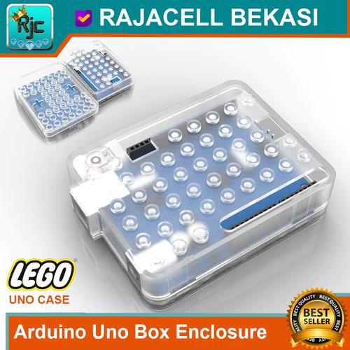 Jual LEGO Box Arduino Uno R3 ABS Case Enclosure Warna Transparant ...