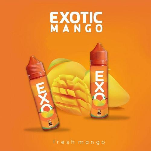 Jual Liquid EXO Exotic Mango Mangga Premium BY MONK 60ml nic 3mg ...