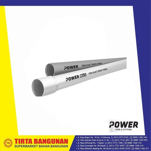 Jual PIPA PVC POWER D4 4" - Kota Depok - Tirta Bangunan | Tokopedia