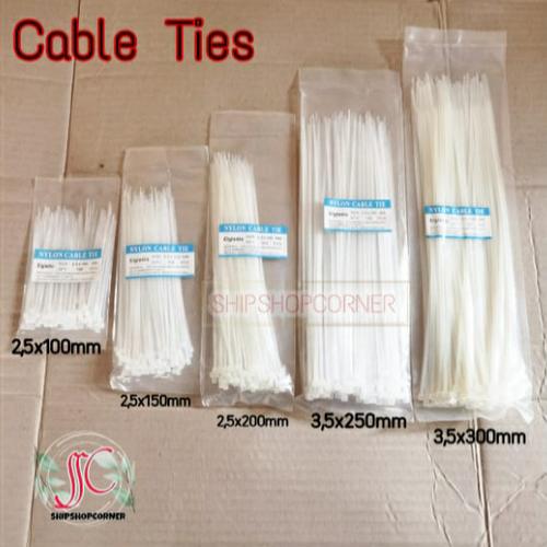 Jual kabel tis 10cm 15cm 20cm 25cm 30cm - 10 cm, Putih - Kota Tangerang ...