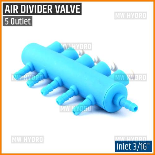Jual Air Divider Valve 5 Way, Keran Pembagi Udara Aerator Cabang 5 ...