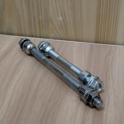 Jual as roda sepeda depan belakang besar 3/8 kunci 15 - as belakang 3/8 ...