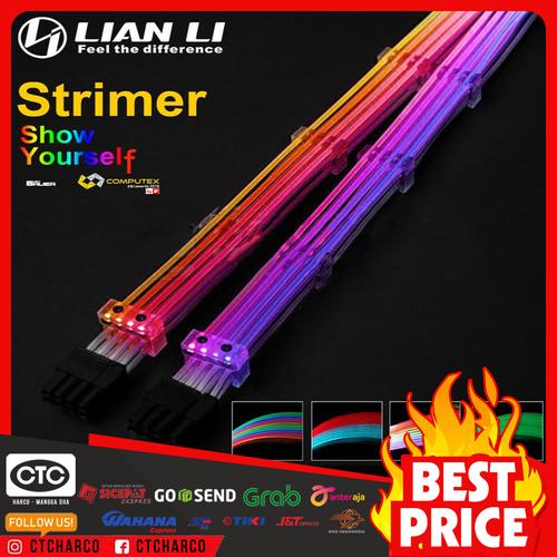 Promo Lian Li Strimer RGB 8 Pin Cable Sleeve - GPU Power Cable Cicil 0% ...