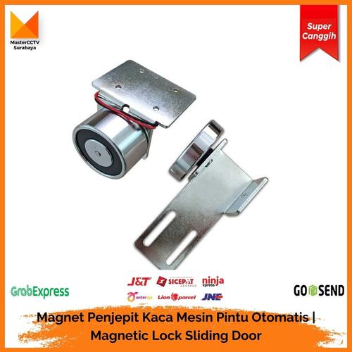 Jual Magnet Penjepit Kaca Mesin Pintu Otomatis | Magnetic Lock Sliding ...