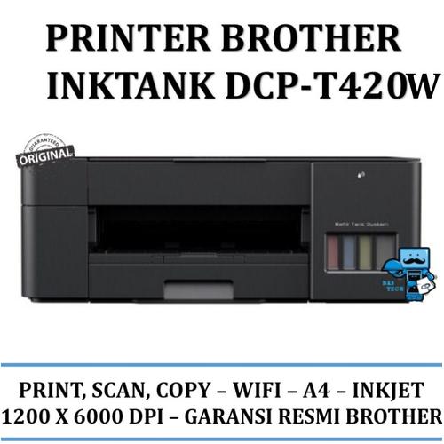 Jual Printer Brother DCP-T420W Inkjet - Garansi Resmi 3 Tahun - Jakarta ...