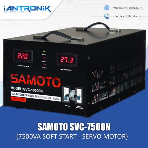 Jual Stabilizer SAMOTO 10000N / 10000 VA Stavol Listrik Servo Motor AVR ...
