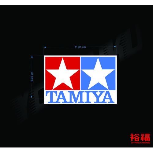 Jual CUTTING STICKER logo TAMIYA, sticker tamiya - Kab. Sleman ...