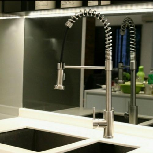 Jual KRAN PANTRY MIXER STAINLESS MEJA/ KRAN PANTRY CUCI PIRING PANAS ...