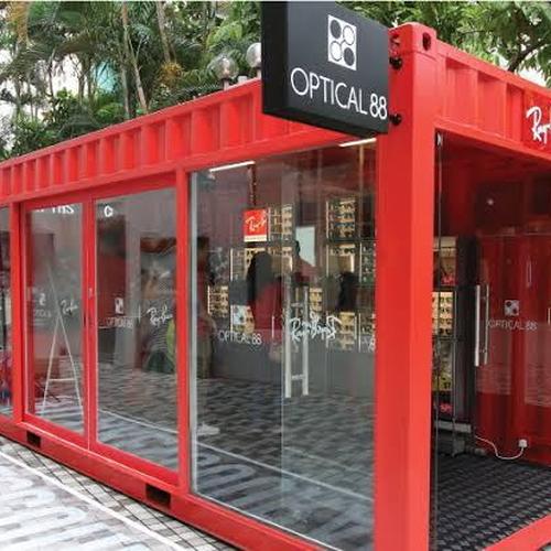 Jual booth kontainer kedai/booth cafe/booth custom design #226 - Kab ...