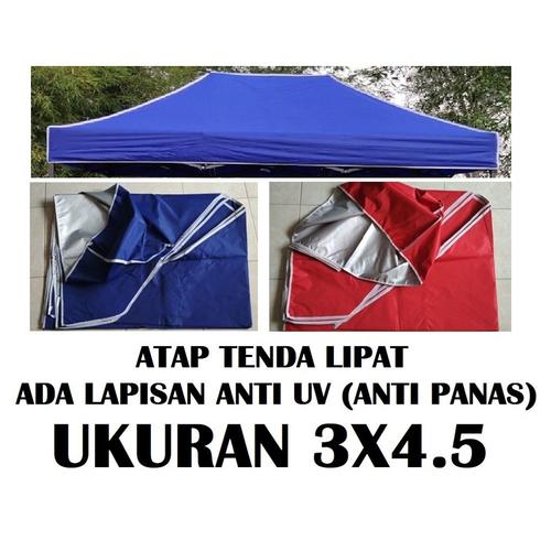 Jual Terpal Atap Tenda Lipat 3x4.5 AUV - Hitam - Kota Bekasi - Tenda ...