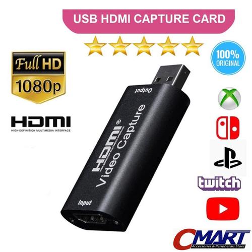 Jual USB CAPTURE CARD HDMI 1080P Video Recording Gaming Youtube Screen ...