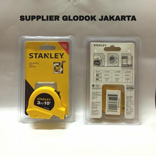 Jual Meteran Stanley 3Mtr / Meteran Stanley 3 Meter / Stanley STHT30204 ...