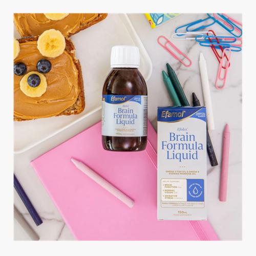 Jual Efamol Efalex Brain Formula Liquid 150ml Produk Asli. Dengan 30 ...