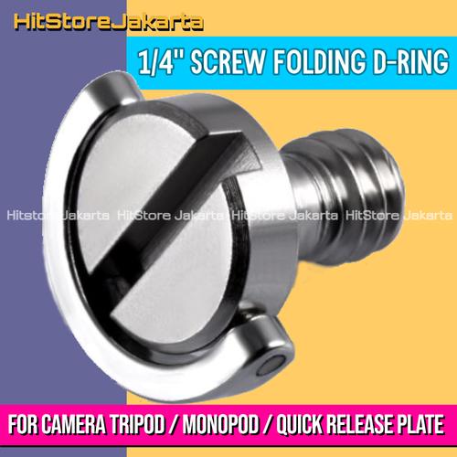 Jual Folding D-Ring Screw Camera Tripod Monopod Plate Baut Sekrup ...