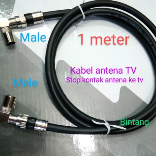 Jual Kabel antena tv jack premier compression 1m L to L - Kab. Bekasi - bintang semesta olshop ...
