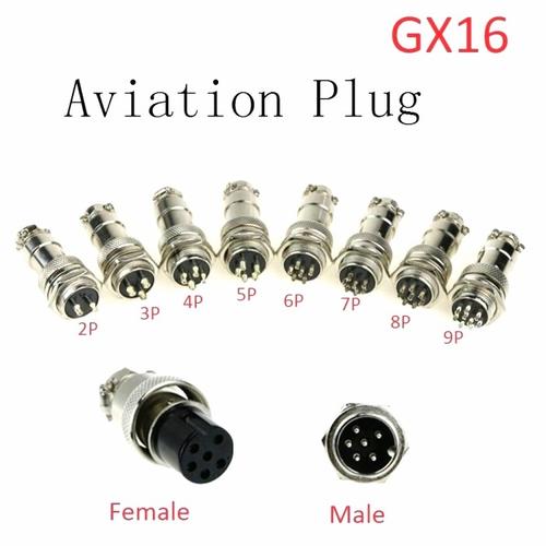 Jual GX16 Jack Aviation Plug Socket Konektor GX-16 16mm Male Female 2P ...