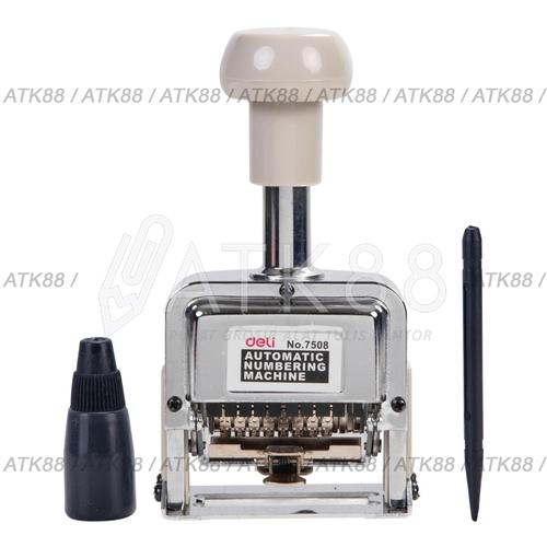 Jual Alat Penomoran / Automatic Numbering Machine Deli 8 Digit - E7508 ...