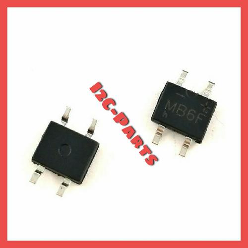 Jual MB6F Diode Bridge Rectifier 600V 0.8A SMD SOP-4 DIODA mb6f ...