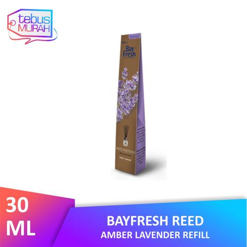 Jual Bayfresh Reed Diffuser Amber Lavender Refill 30 ML - Pengharum ...