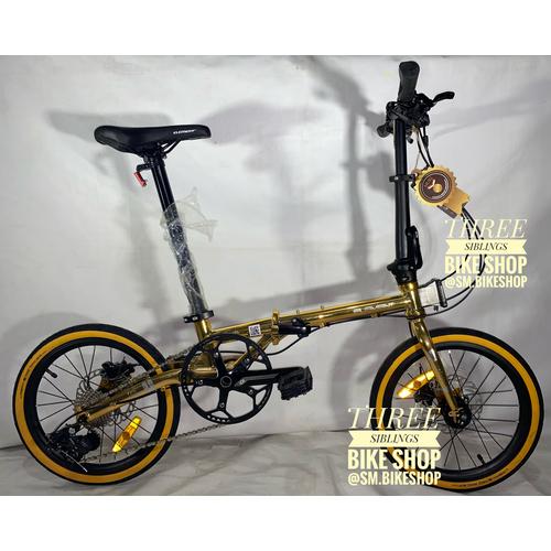 Jual SEPEDA LIPAT ELEMENT TROY X 10 GOLD EDITION 16 INCH CHROMOLY ...