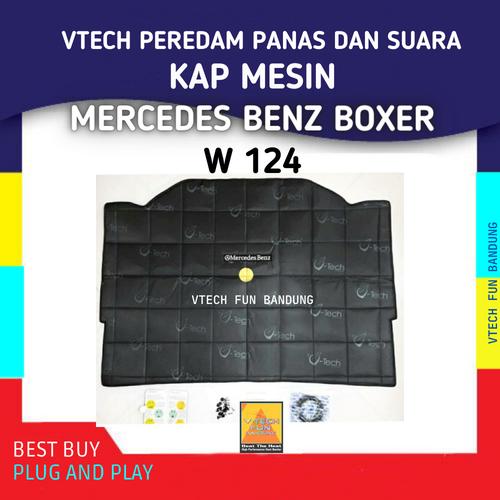 Jual Vtech Peredam Panas Kap Mesin Mercedes Benz Mercy Boxer W124 Hitam ...