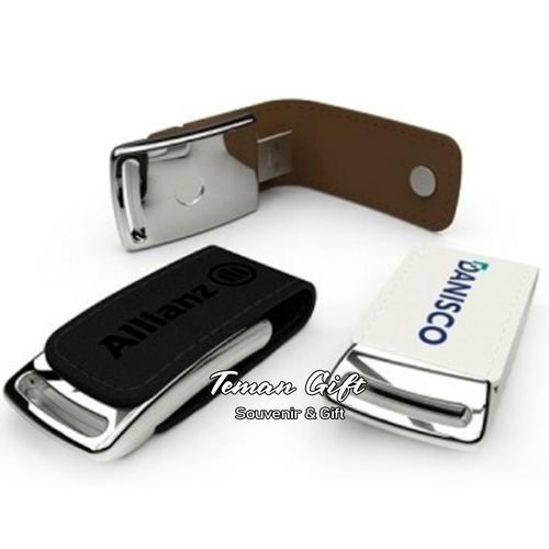 Jual Flashdisk Kulit USB Custom 4GB 8GB 16GB 32GB LT21 - Orange, 4 gb ...