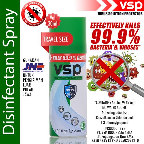 Jual VSP Disinfectant Spray 30ml ( Khusus Pemesanan Luar Pulau Jawa ...