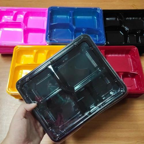 Jual MIKA BENTO SKAT 5 WARNA - SEKAT 5 WARNA 23 X 19 X 4 CM - ISI 300 ...