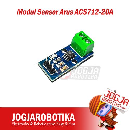 Jual Modul Sensor Arus ACS712-20A - Kab. Sleman - Jogjarobotika | Tokopedia