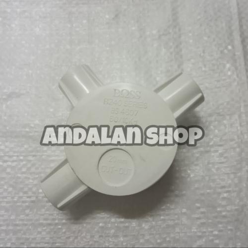 Jual tdus cabang 3 / t dus putih / tdos murah / tdus boss - Putih ...