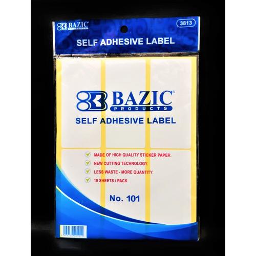 Jual STIKER LABEL NAMA 101 ( 5 CM X 10 CM ) STICKER NAME LABEL ISI 10 ...