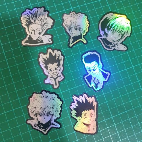 Jual Sticker Hologram Anime - Hunter x Hunter - Set BW 7pcs - Jakarta ...
