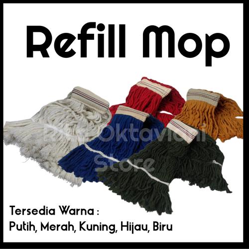 Jual REFILL MOP COTTON / KAIN PEL KATUN - Biru - Jakarta Selatan ...