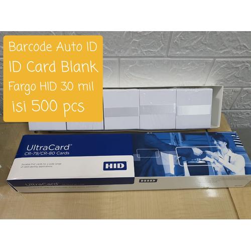 Jual Kartu PVC Blank Id Card Ultracard HID Noco CR 80 isi 500 pcs ...