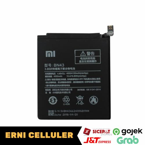 Jual BATERAI BATRE XIAOMI REDMI NOTE 4 NOTE 4X SNAPDRAGON BN43 ORIGINAL ...