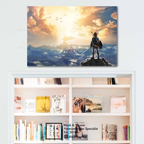 Jual Premium Poster - The Legend of Zelda- Borderless Frame 60x40cm ...