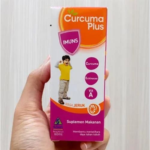 Jual CURCUMA PLUS IMUNS SYR 60ML MULTIVITAMIN PENAMBAH NAFSU MAKAN ANAK ...